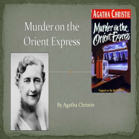 Murder on the Orient Express | PPTX