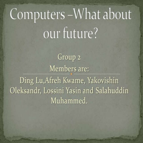 Computers what-about_our_future | PPT