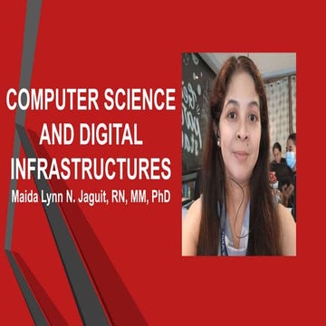 COMPUTER SCIENCE AND DIGITALIZATION INFRASTRUCTURES BY MAIDA LYNN N ...