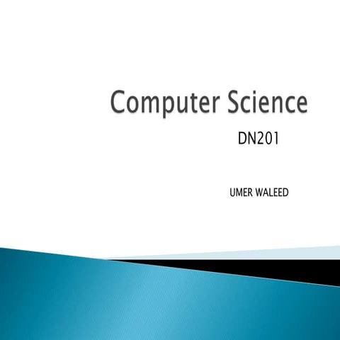 Computer science course presentation 2 | PPT