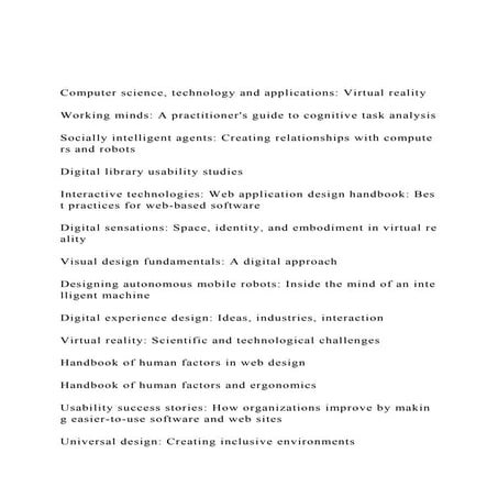 Computer science, technology and applications Virtual reality.docx