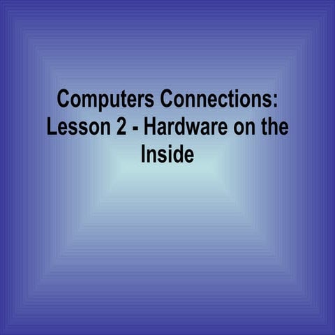 Computers connections 2 | PPT | Computer Peripherals | Computing