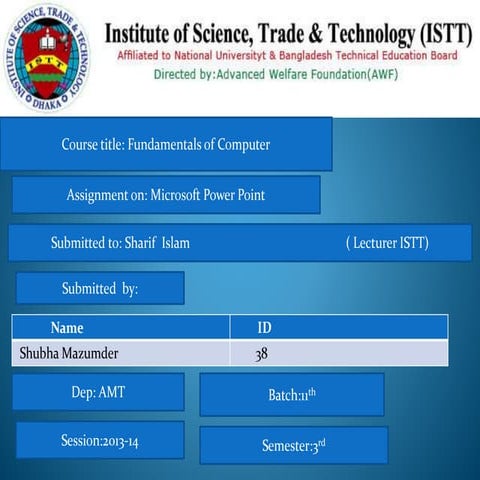 computer Assigment | PPTX