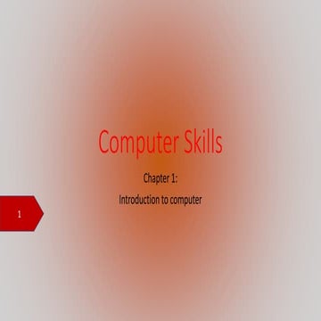 Computer Skills is my personal career and skills | PPTX
