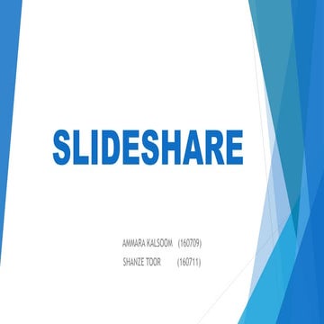 slideshare(how to use it) | PPT