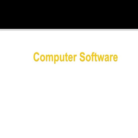Computer software , | PPT