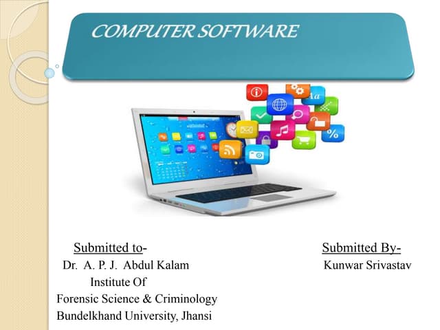 Computer Software Pptx Operating Systems Computer Software And 0424