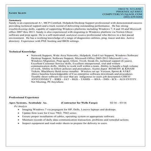 Kevin Clark - IT Professional - Resume 2016 (2) | DOC