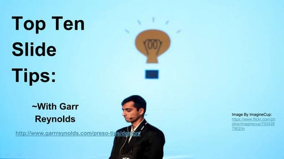 Top 10 Slide Tips | PPT
