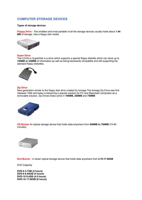 How To Back Up Data to External Devices | DOC
