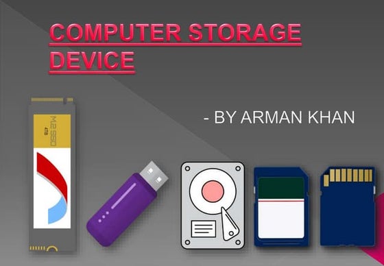 Storage type in computer | PPT