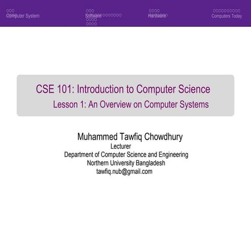 Introduction to Computer | PPTX