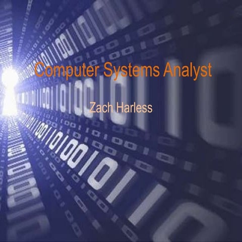 Computer systems analyst | PPTX