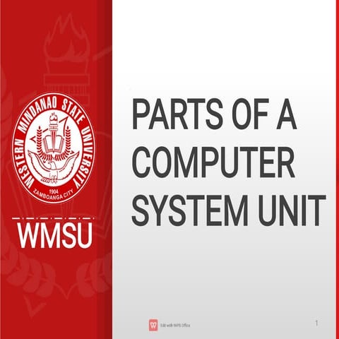 Computer System Unit.pdf Introduction to Computing | PDF