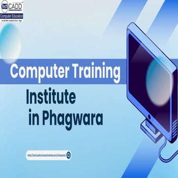 Computer Training Institute In Phagwara | PPT