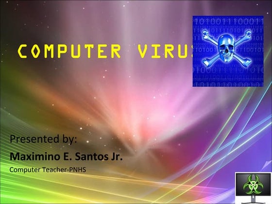 Computer Virus powerpoint presentation | PPTX