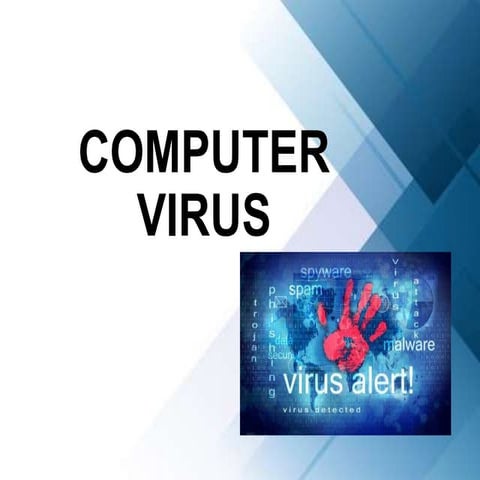 COMPUTER VIRUS-WPS Office.pptx | Antivirus Software | Computer Software ...