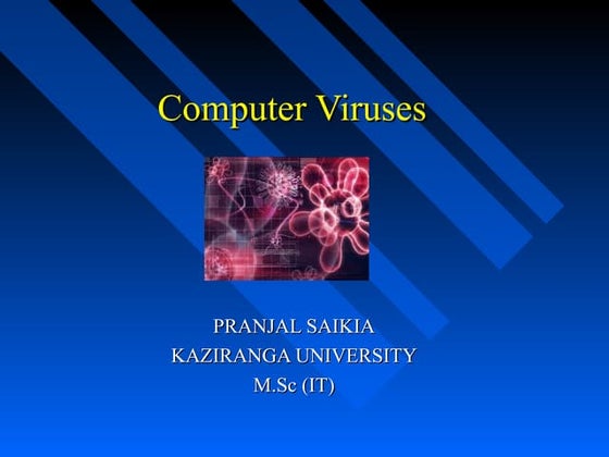 Computer viruses, types and preventions | PPT