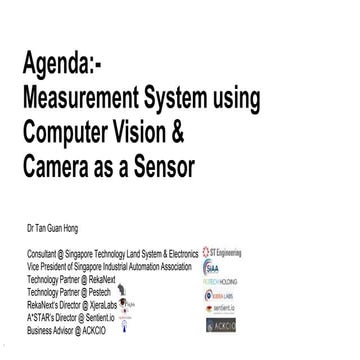 Computer Vision for Measurement & FR | PPT