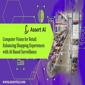 Computer Vision for Retail Enhancing Shopping Experiences with AI-Based ...