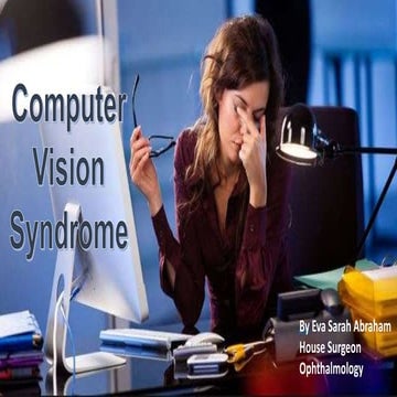 Computer vision syndrome