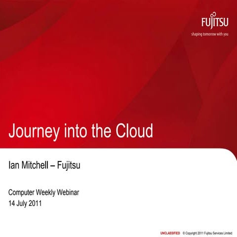 Journey Into The Cloud | PPTX