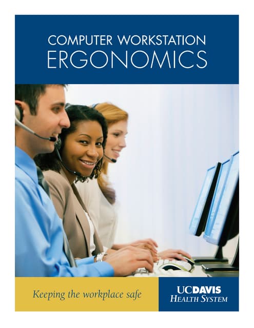 Computer Ergonomics | PPT