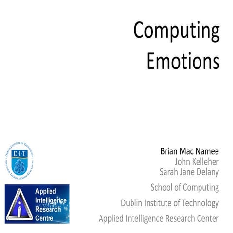 Computing Emotions | PPTX