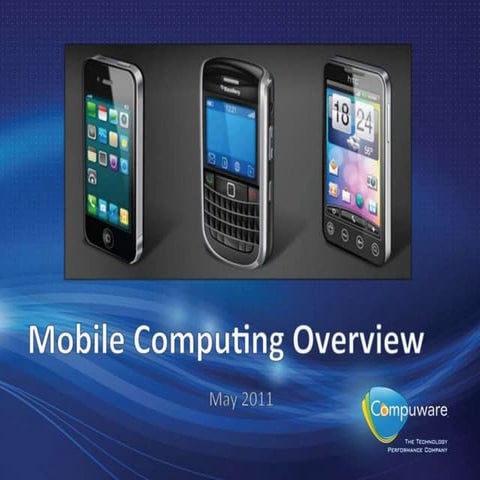 Compuware Mobile Computing Overview (Subset) | PPT