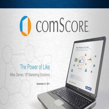 ComScore Suite PPT Deck design | PPTX