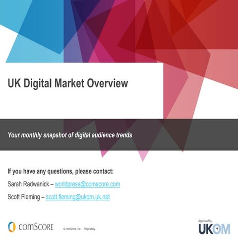 The Disruption in digital media in UK | PDF | Internet | Computing