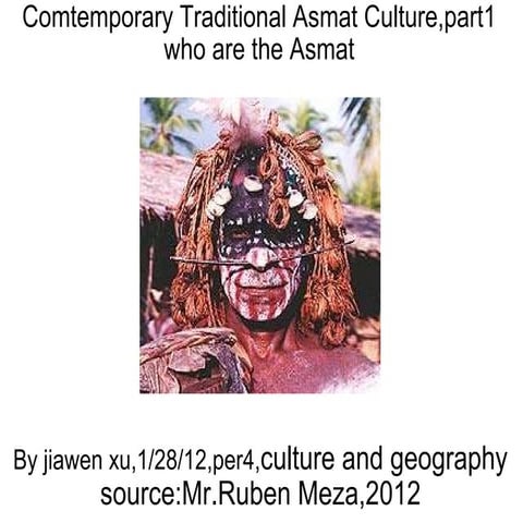 The asmat | PPT