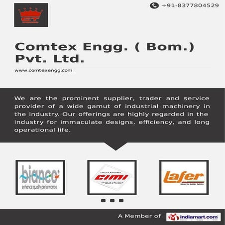 Comtex engg-bom-pvt-ltd | PDF