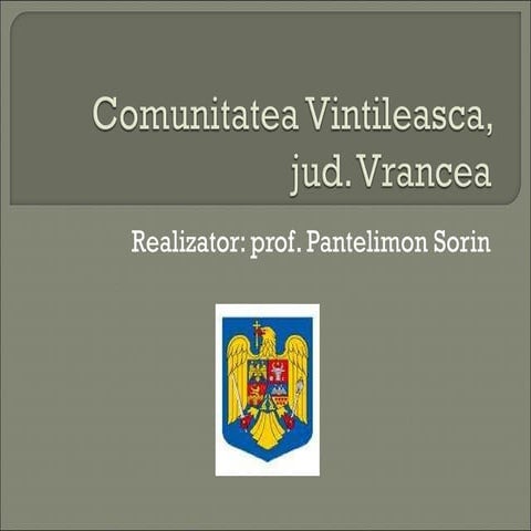 Comuna Vintileasca | PPT