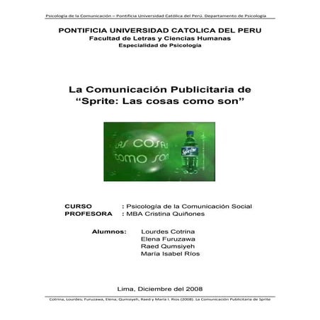 Sprite Branding Elements | PPTX