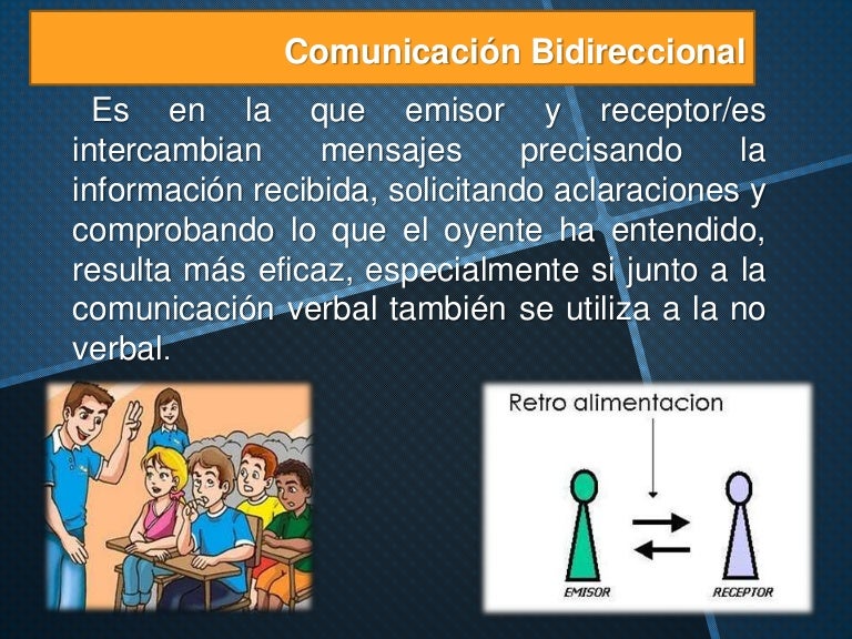 Comunicación bidireccional y otros