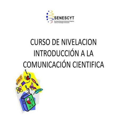 Comunicacion cientifica | PPTX