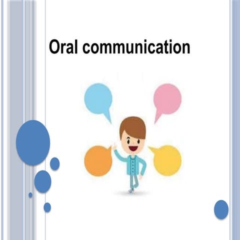 Comunicacion oral | PPTX