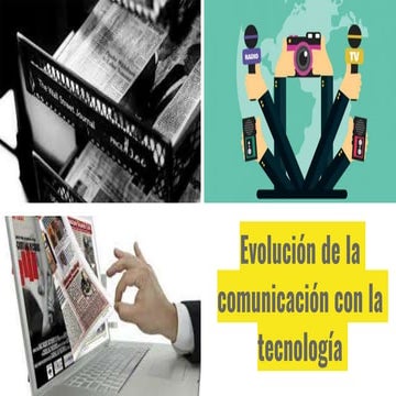 Evolución de la comunicación | PPTX | Technology & Computing