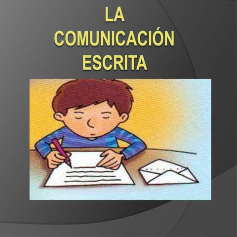 Comunicación escrita | PPTX