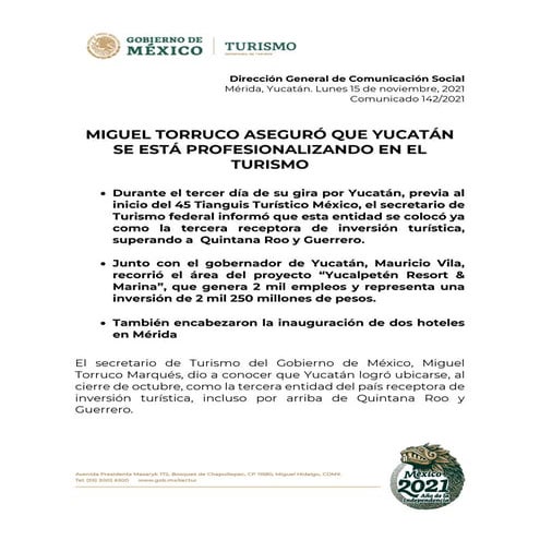Incubatour, Eduardo Yarto; Indispensable la capacitación en Producto ...