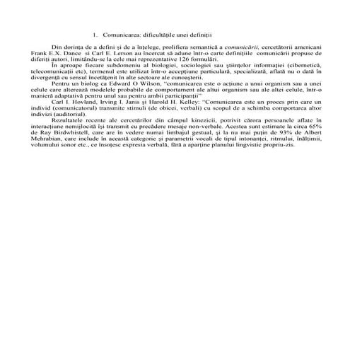 Comunicarea mihai dinu | DOCX