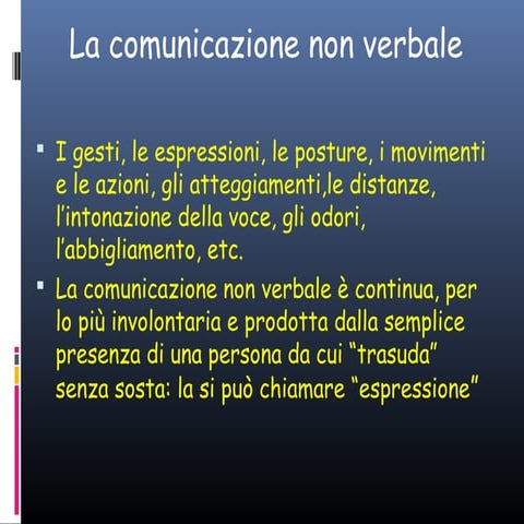 Comunicazione 2 | PPT