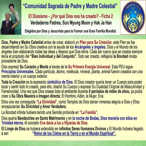 La forma perfecta de Dios, Matrimonios DIVINOS..ppt