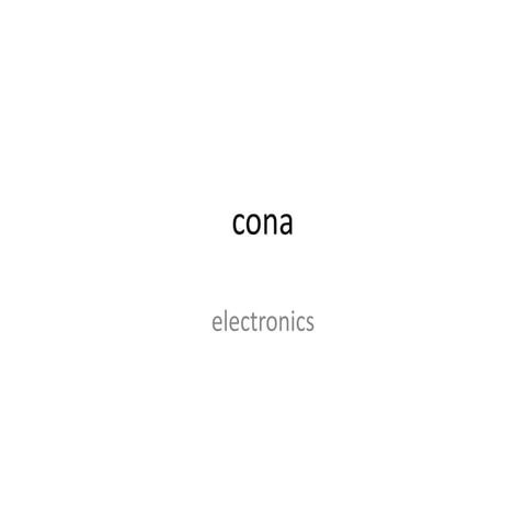 Cona | PPT