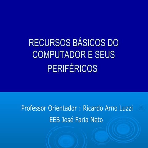 Conceitos básicos do computador | PDF