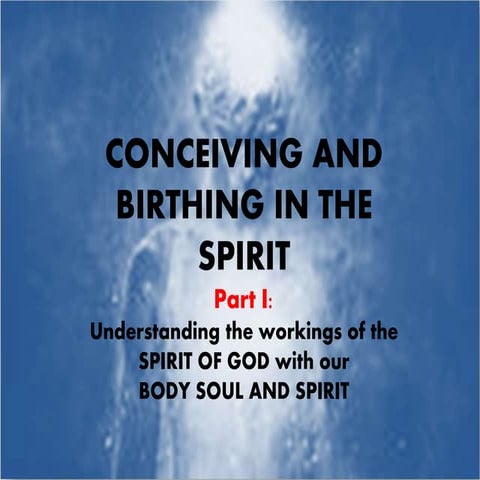 Conceiving and Birthing in the Spirit | PPTX