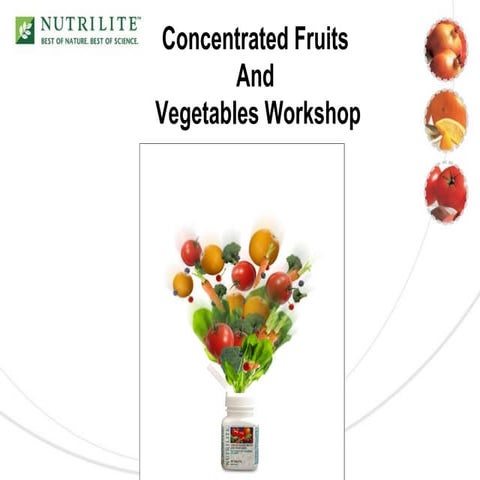 Concentrated Fruits Vegetables | PPT