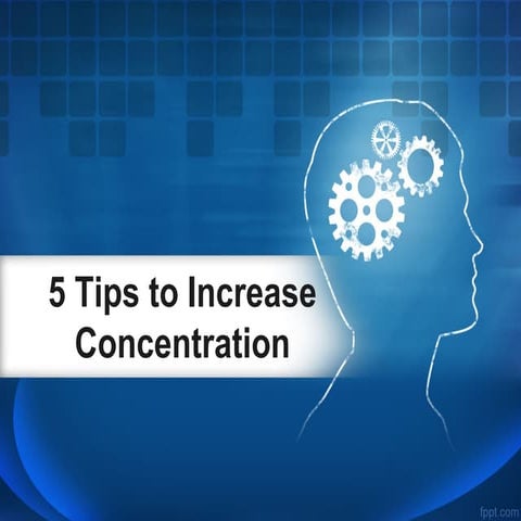How to Increase Concentration and Memory Power | PPT