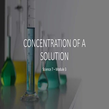 CONCENTRATION OF A SOLUTION-Online Class.pptx